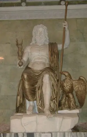 Statue of Zeus at Olympia - New World Encyclopedia