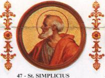 Pope Simplicius - New World Encyclopedia