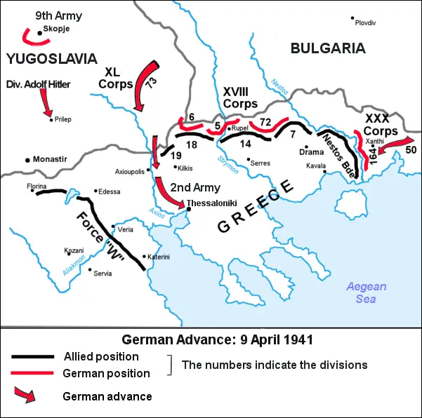 Battle of Greece - New World Encyclopedia