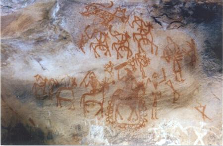Bhimbetka rock shelters - New World Encyclopedia