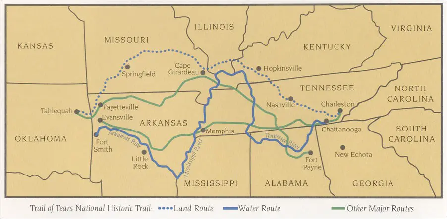 Trail of Tears - New World Encyclopedia