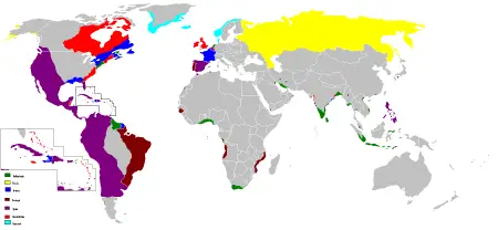 European Colonization of the Americas - New World Encyclopedia