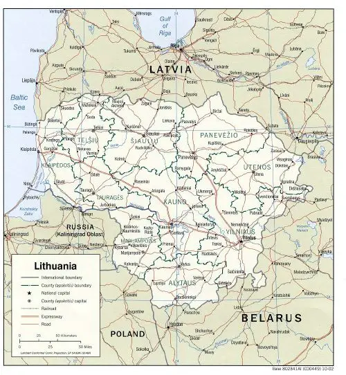 Lithuania - New World Encyclopedia