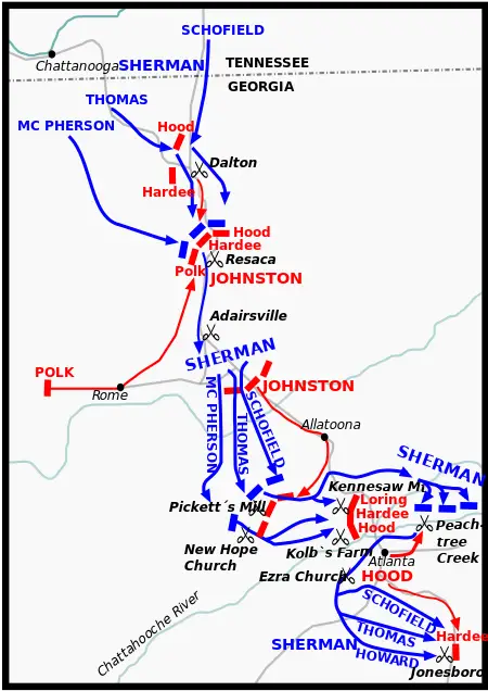 Atlanta Campaign - New World Encyclopedia