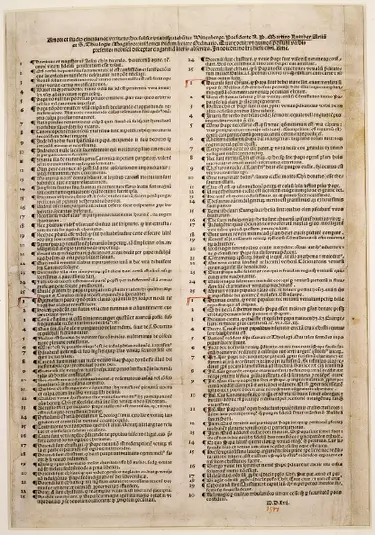 Ninety-five Theses - New World Encyclopedia