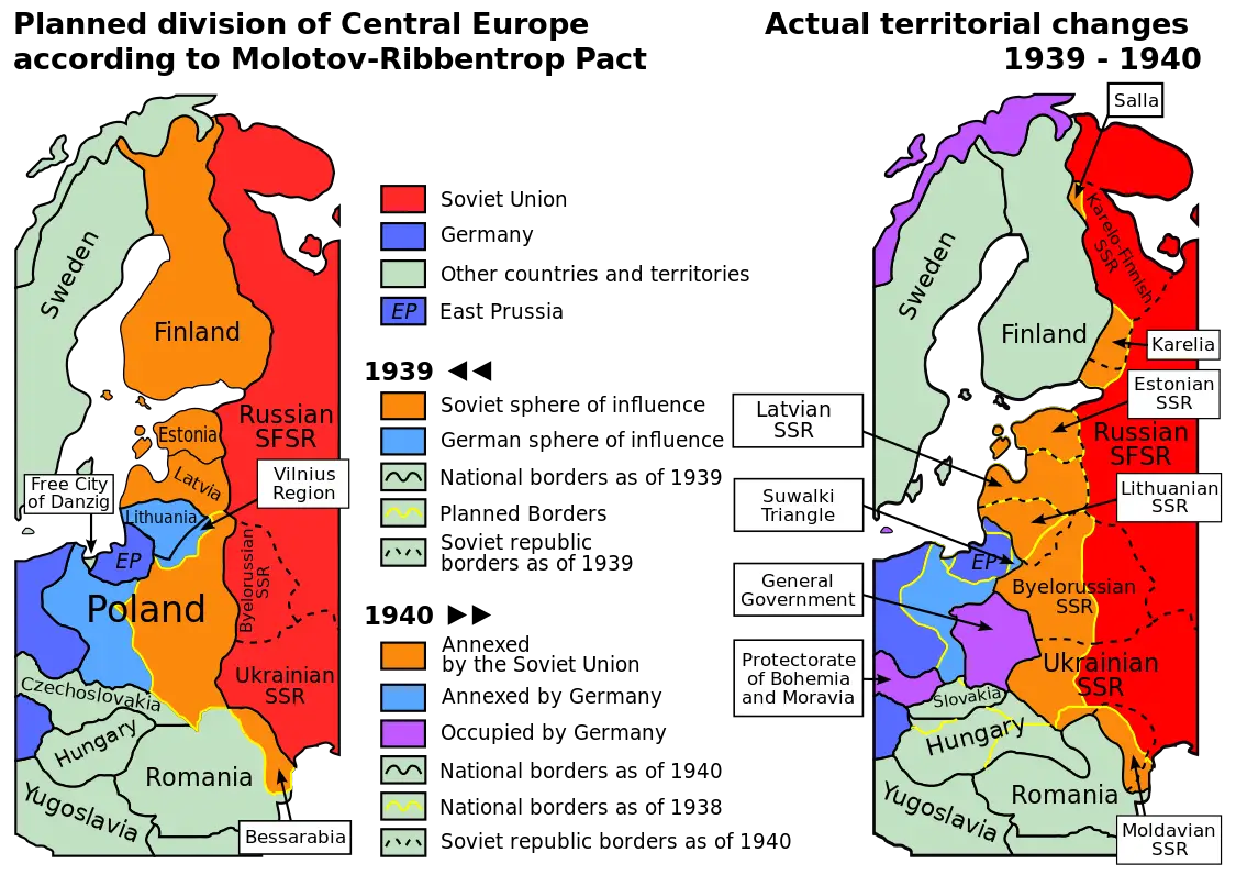 Molotov-Ribbentrop Pact - New World Encyclopedia