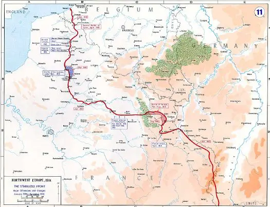 Western Front (World War I) - New World Encyclopedia