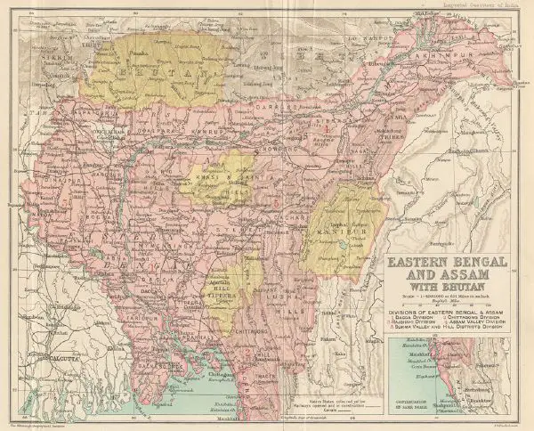 Partition of Bengal (1905) - New World Encyclopedia