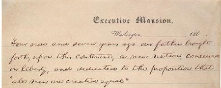 Gettysburg Address - New World Encyclopedia