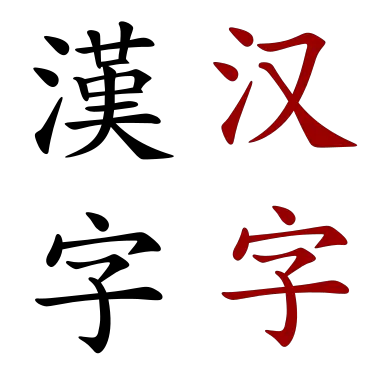 Chinese character - New World Encyclopedia