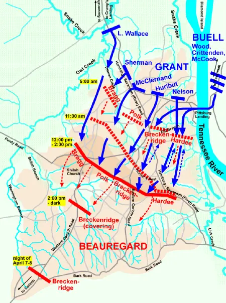 Battle of Shiloh - New World Encyclopedia