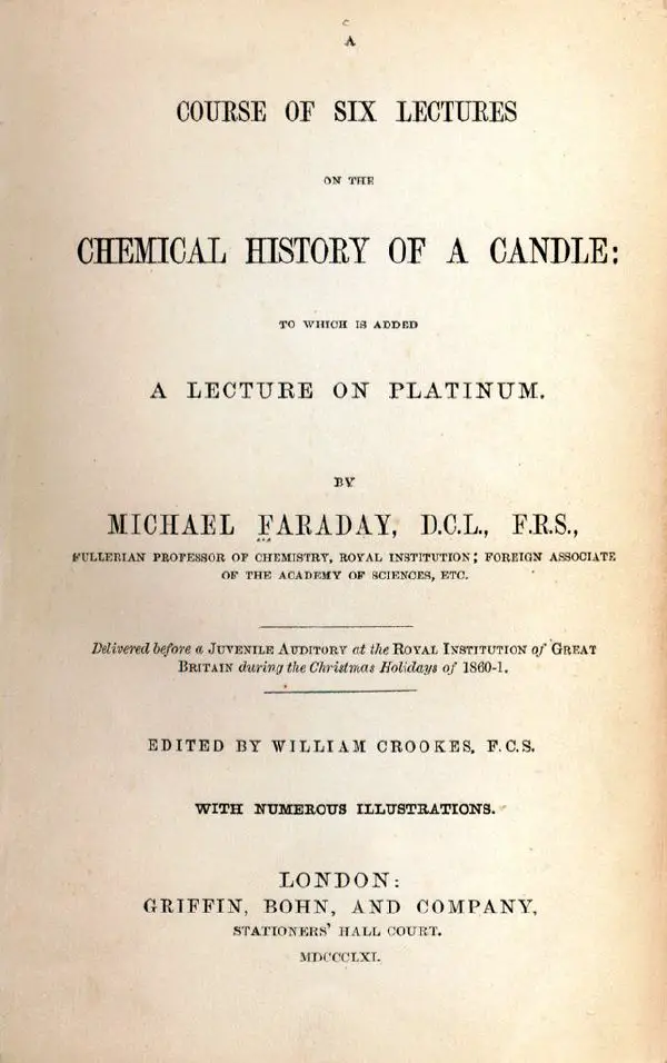 Michael Faraday - New World Encyclopedia