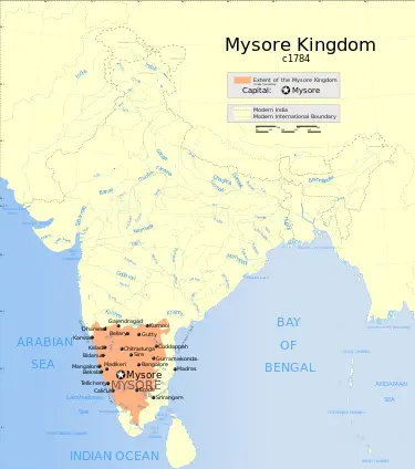 Kingdom of Mysore - New World Encyclopedia