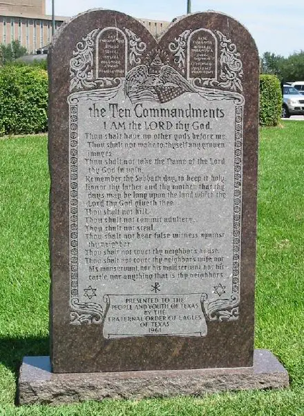 Ten Commandments - New World Encyclopedia