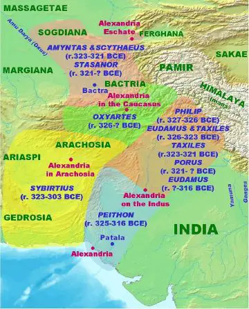 Greek conquests in India - New World Encyclopedia