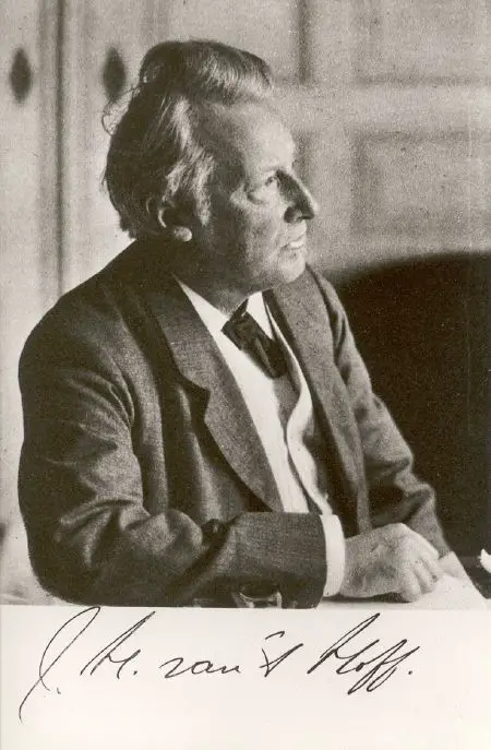 Jacobus Henricus van 't Hoff - New World Encyclopedia