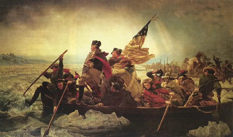 Washington's Delaware crossing - New World Encyclopedia