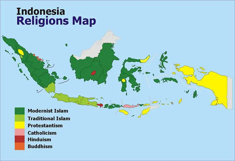 Religion in Indonesia - New World Encyclopedia